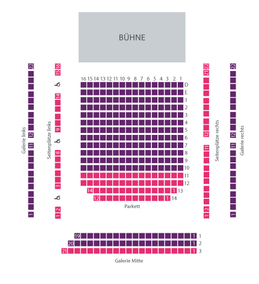 Saalpläne und Preise – Konzerthaus Berlin